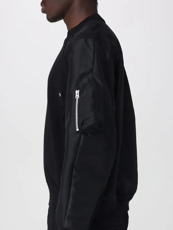 Sacai Cotton & Polyester Blend Crewneck Jumper