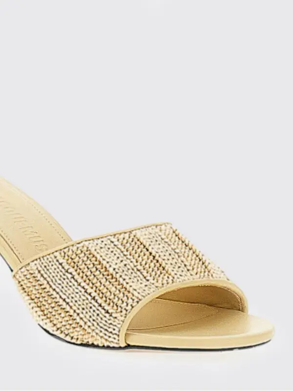 Jacquemus The Cubisto Leather Mules With Stiletto Heel