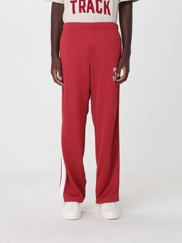Champion Track Pants With Side Stripe Detail - Red