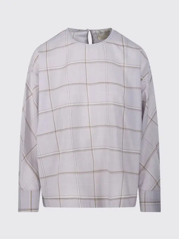 FORTE_FORTE Checked Shirt - Pink