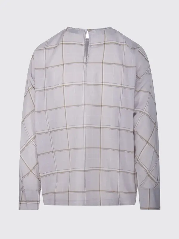 FORTE_FORTE Checked Shirt - Pink