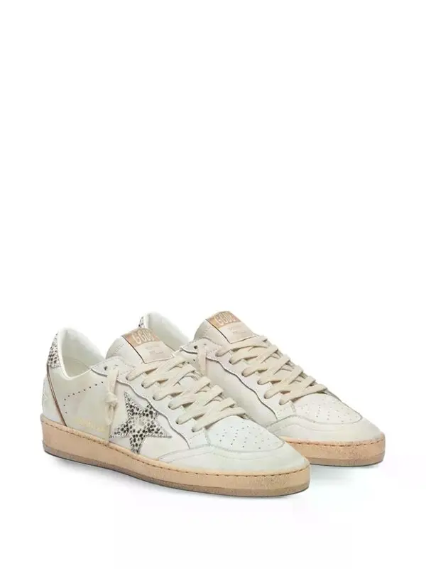 GOLDEN GOOSE Ball Star Limited Edition Leather Sneakers - White