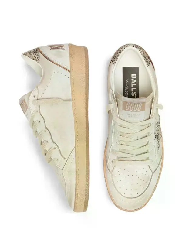 GOLDEN GOOSE Ball Star Limited Edition Leather Sneakers - White