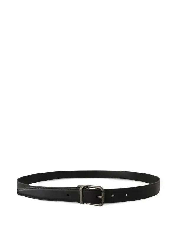 Dolce & Gabbana Logo-buckle Leather Belt