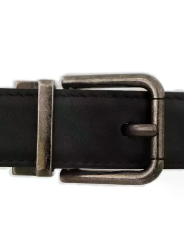 Dolce & Gabbana Logo-buckle Leather Belt
