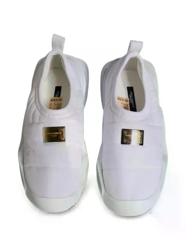 Dolce & Gabbana Portofino Quilted Slip-on Sneakers