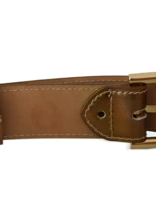 Dolce & Gabbana Logo-engraved Buckle Belt