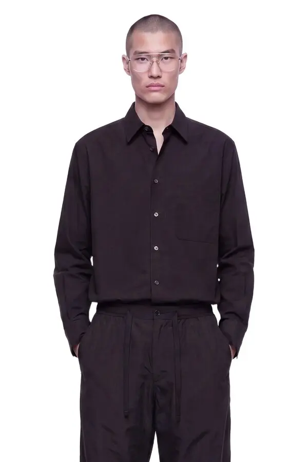 LEMAIRE Regular Cotton And Silk Blend Shirt
