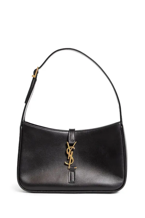 Saint Laurent Le 5 À 7 Hobo Bag In Smooth Leather - Black