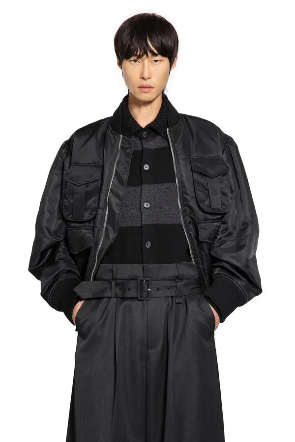 Simone Rocha Satin Bomber Jacket