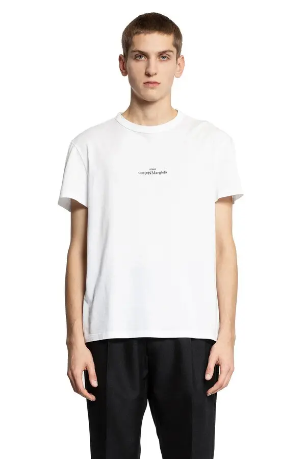 MAISON MARGIELA Distorted Logo T-shirt