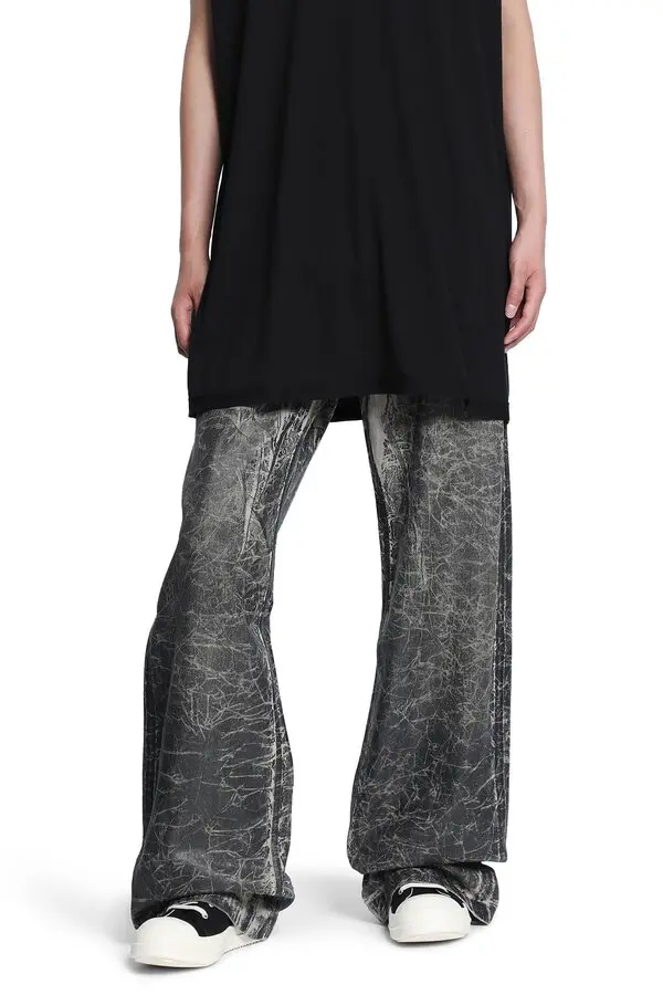 Rick Owens Concordians Geth Jeans - Black&white
