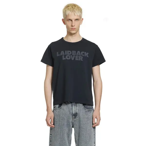 SECOND / LAYER Laidback Lover S/s Tee - Blue