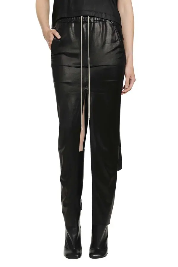 Rick Owens Pull On Spliced Maxi Skirt
