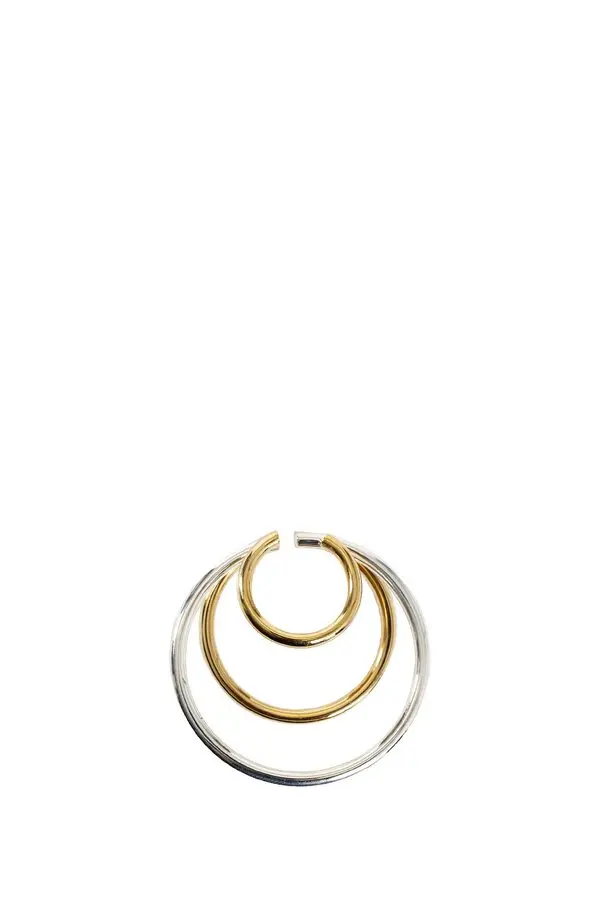 SUOT STUDIO Bicolor Ear Cuff - Silver