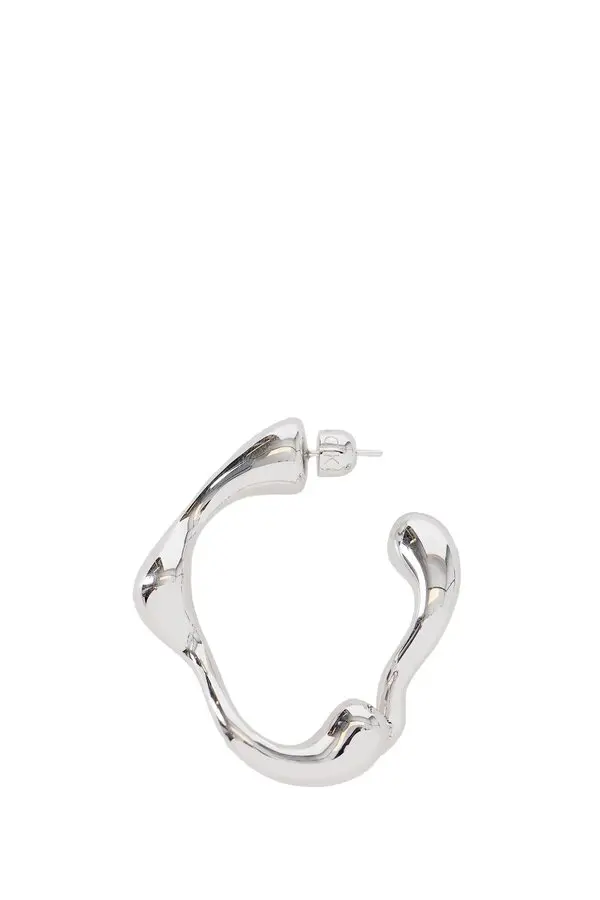 MARIA BLACK Splash Hoop Large - Silver