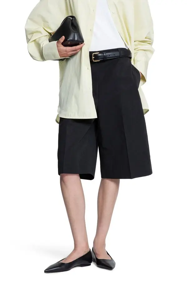 TOTEME Wide Leg Tailored Shorts