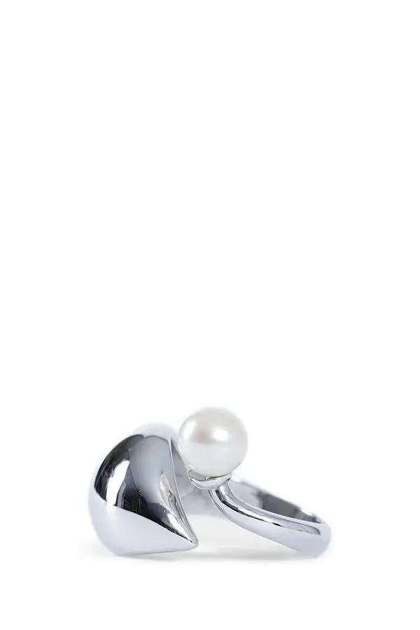 ALAN CROCETTI Blown Alien Pearl Ring - Silver