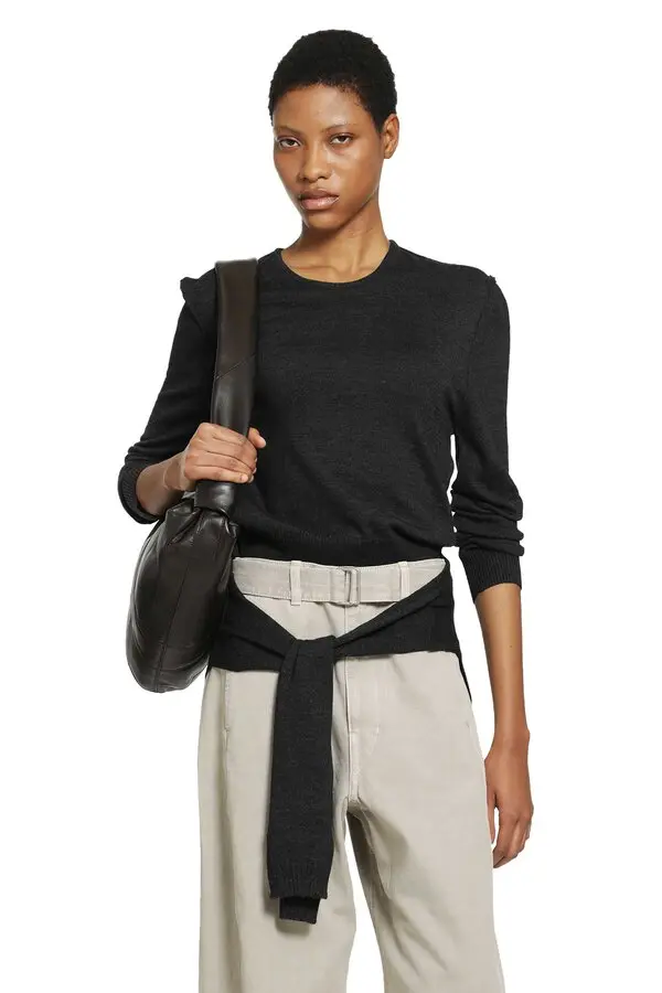 LEMAIRE Merino Wool Blend Trompe L'oeil Sweater