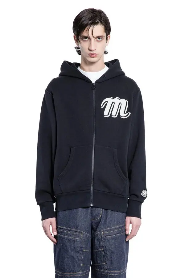 Moncler X Mercedes-benz Nigo Collaboration Zip-up Hoodie