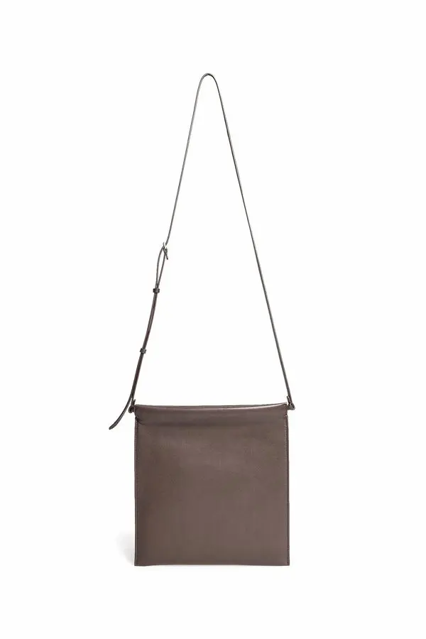 THE ROW Medicine Shoulder Pouch - Brown