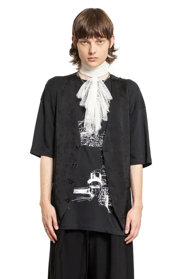 ANN DEMEULEMEESTER Dieter Sketchbook High-comfort T-shirt