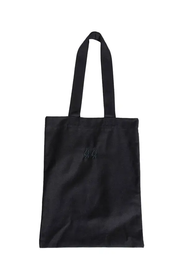 44 LABEL GROUP Heavy Cotton Canvas Tote Bag - Black