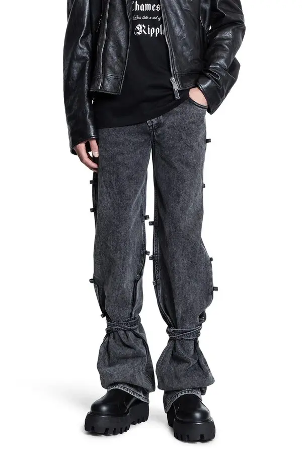 Alexander McQueen Tied Jeans