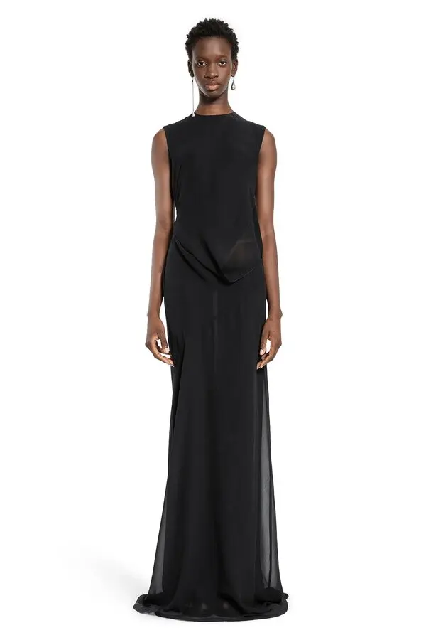 ANN DEMEULEMEESTER Leah Long Asymmetric Dress