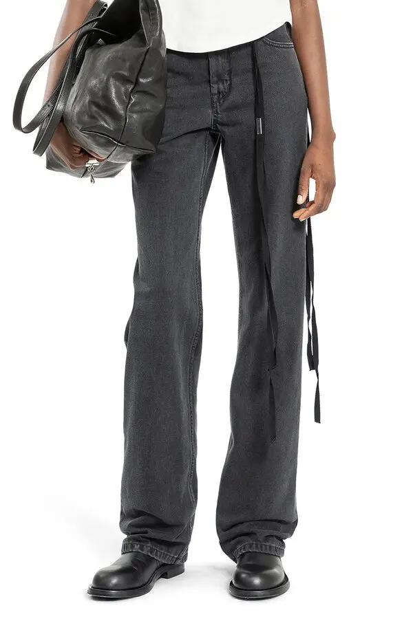 ANN DEMEULEMEESTER Ona 5 Pocket Flared Jeans