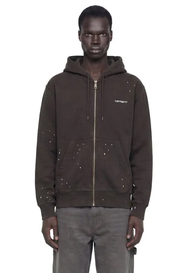 Carhartt Work In Progress Hooded Painter Jacket - Brown
