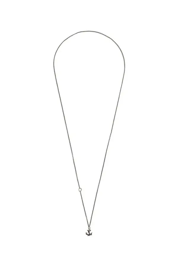 WERKSTATT MUNCHEN Werkstatt:münchen Sterling Mini Anchor Necklace