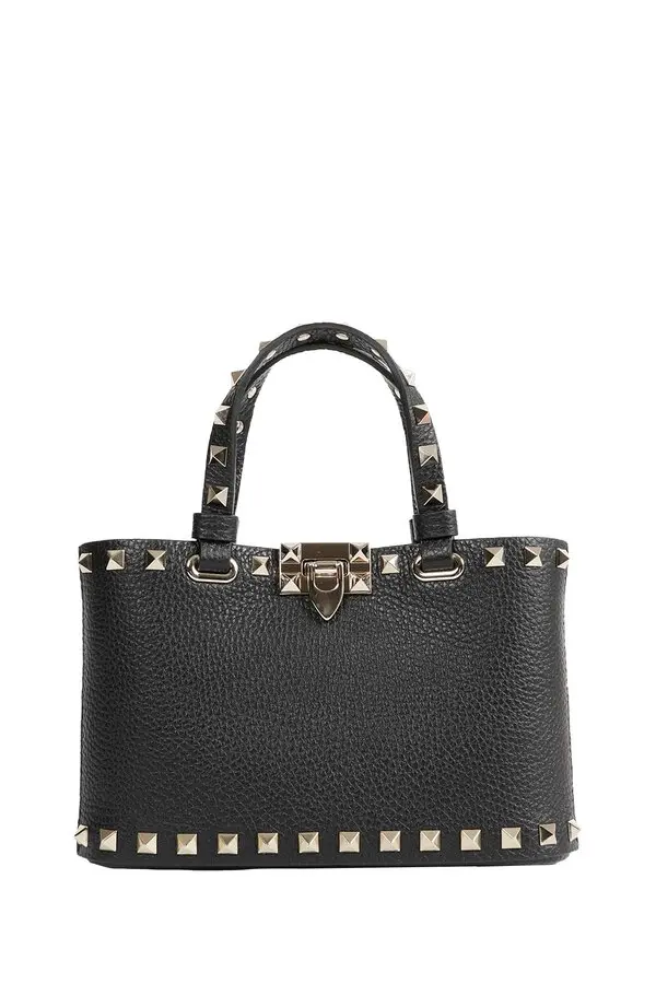Valentino Garavani Rockstud Mini Shopping Bag - Black