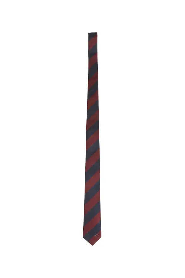 Valentino Garavani Regimental Silk Neck Tie - Multicolor