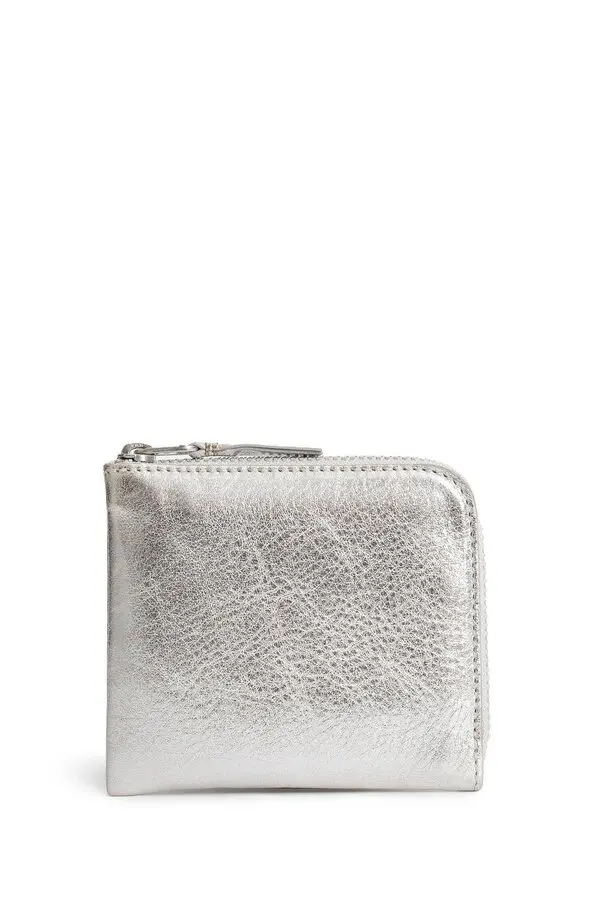 Comme Des Garçons Sa3100g Classic Wallet - Silver