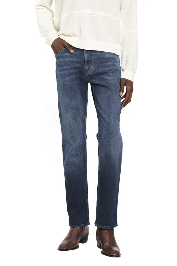 Emporio Armani J76 Straight-leg Jeans - Blue