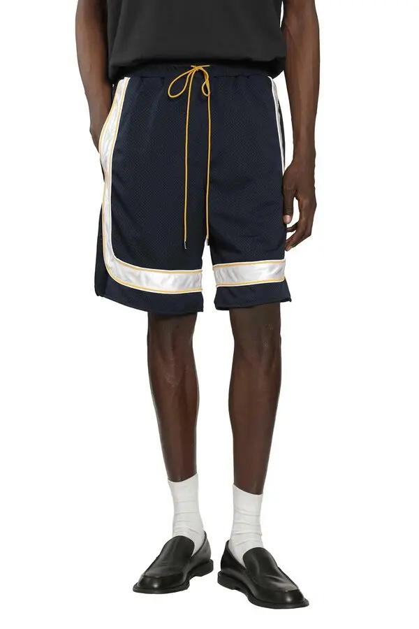 Rhude Baggy Track Shorts - Blue