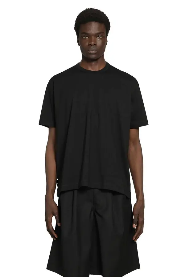 Comme Des Garçons Logo Cotton Jersey T-shirt