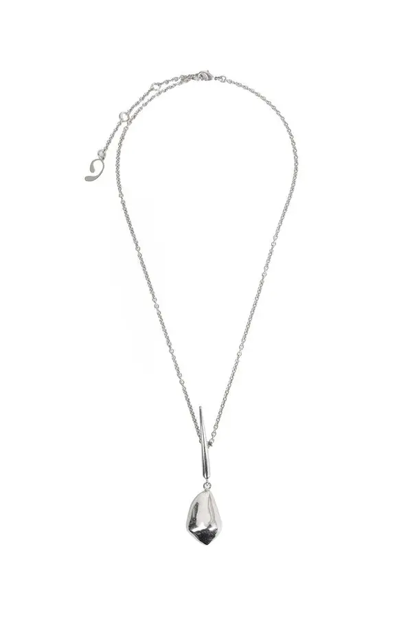 PANCONESI Lacrima Pendant Necklace - Silver