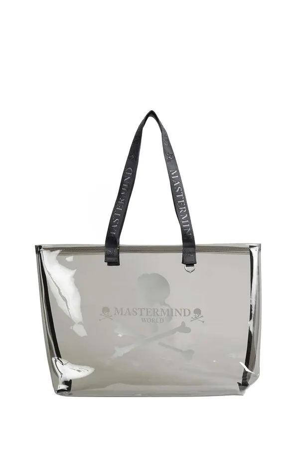 MASTERMIND WORLD Pvc Printed Tote Bag - Grey