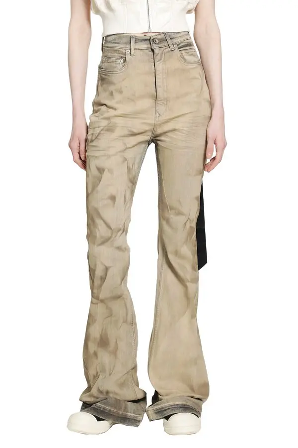 Rick Owens Temple Bolan Bootcut Jeans