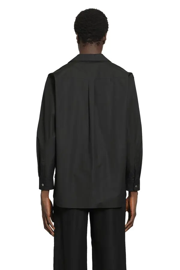 SSSTEIN Suvin Cotton Oversized Skipper Shirt