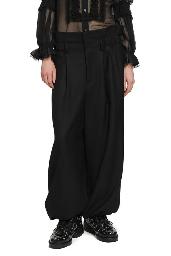 Noir Kei Ninomiya Wool Balloon Pants