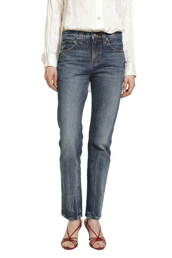 Khaite Farley Jeans In Lykens Wash