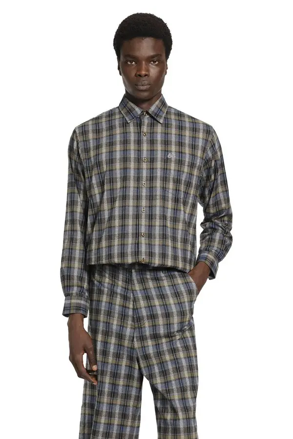 ERL Checked Woven Shirt