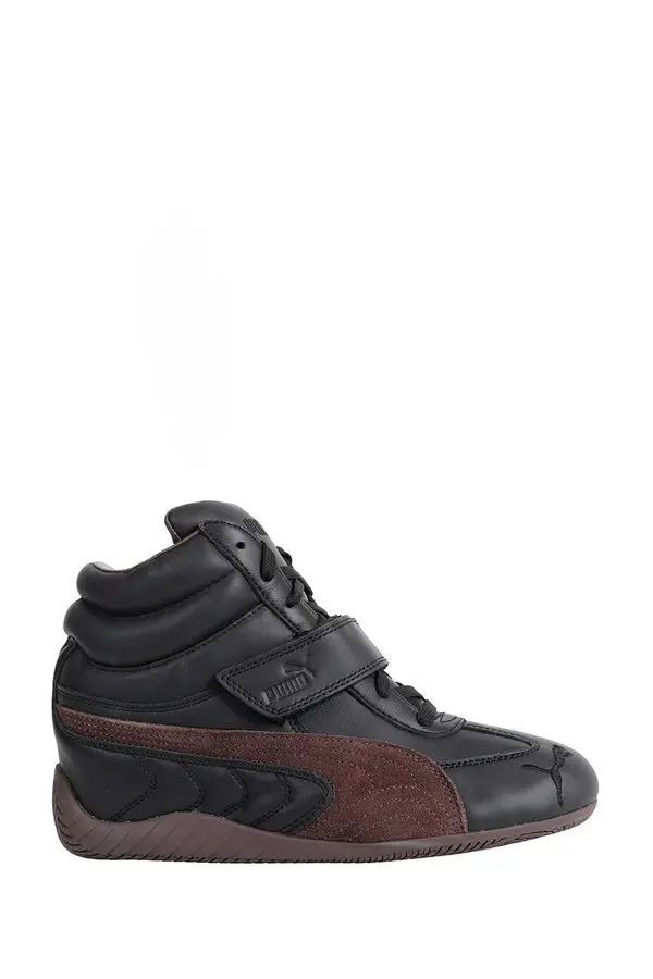 PUMA Speedcat Wedge High Top Sneakers - Black