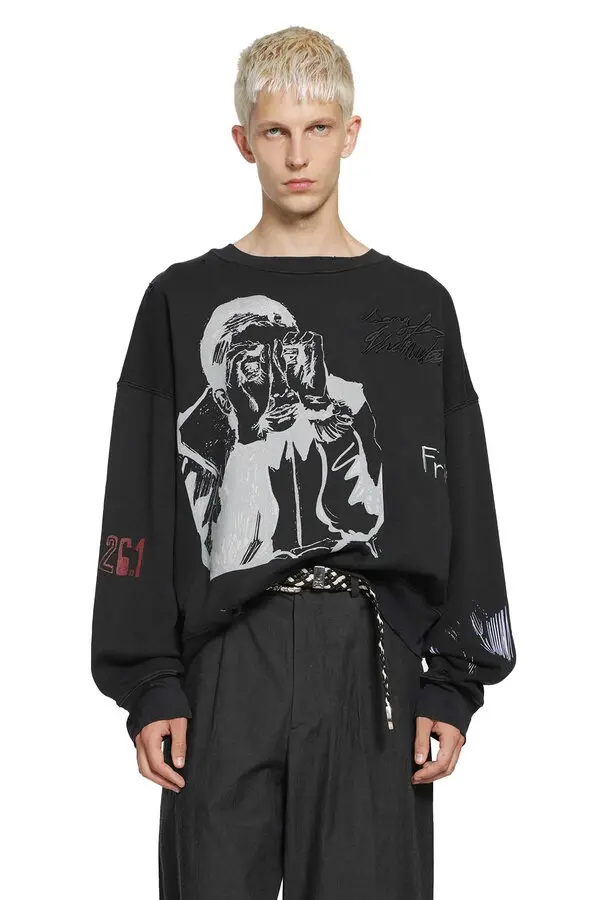 SONG FOR THE MUTE Peaking Kid Relaxed Sweatshirt