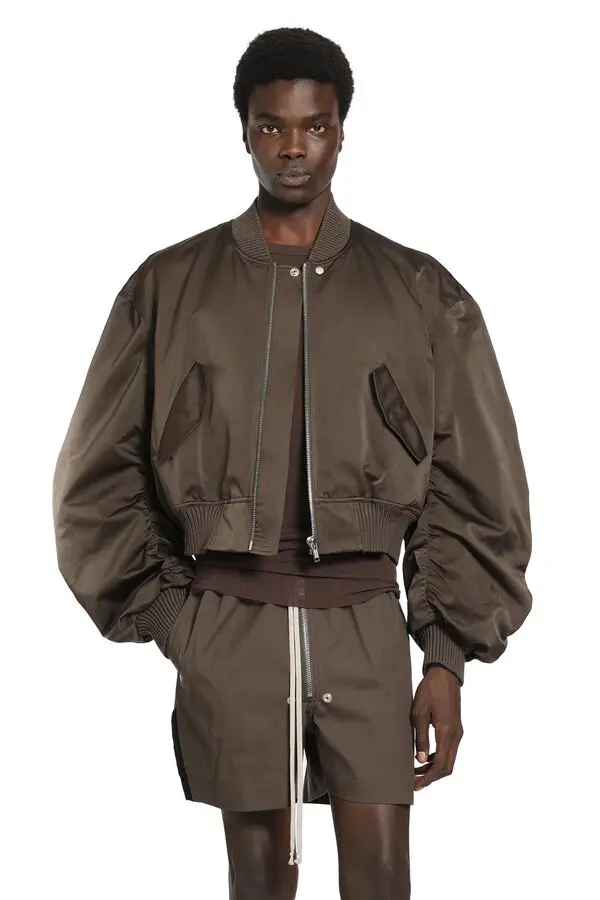 Rick Owens Temple Secchia Flight Bomber Jacket