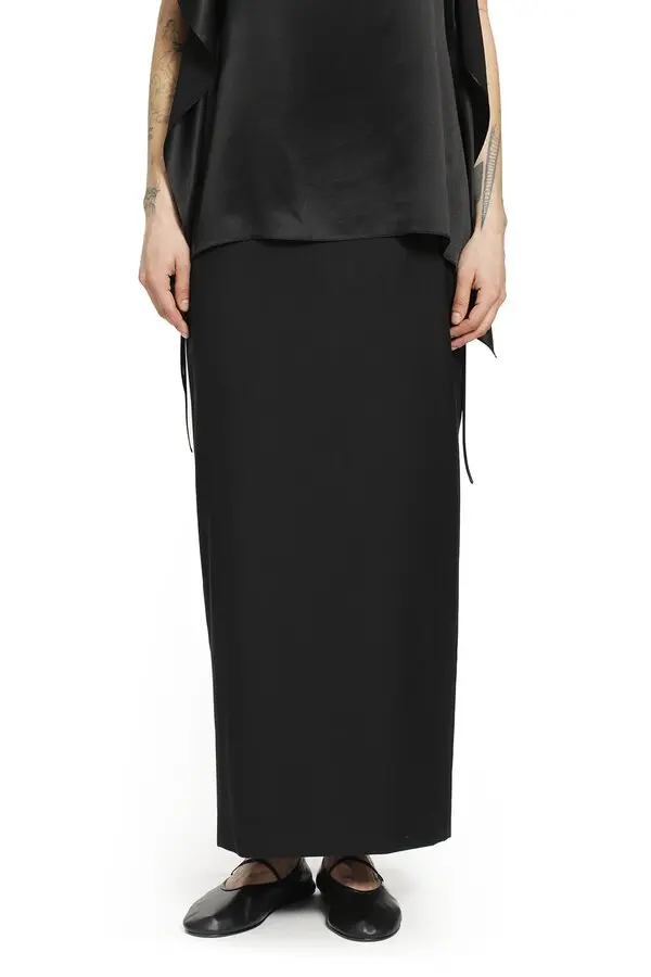 THE ROW Bartelle Wool Skirt