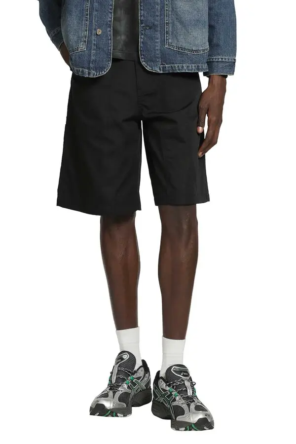 Carhartt Work In Progress Postal Double Knee Shorts - Black
